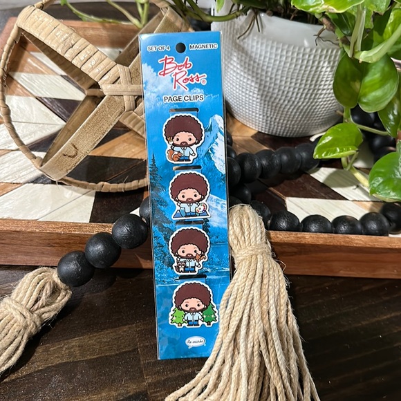 Bob Ross | Other | 525 Bob Ross Magnetic Page Clips Bookmarks | Poshmark